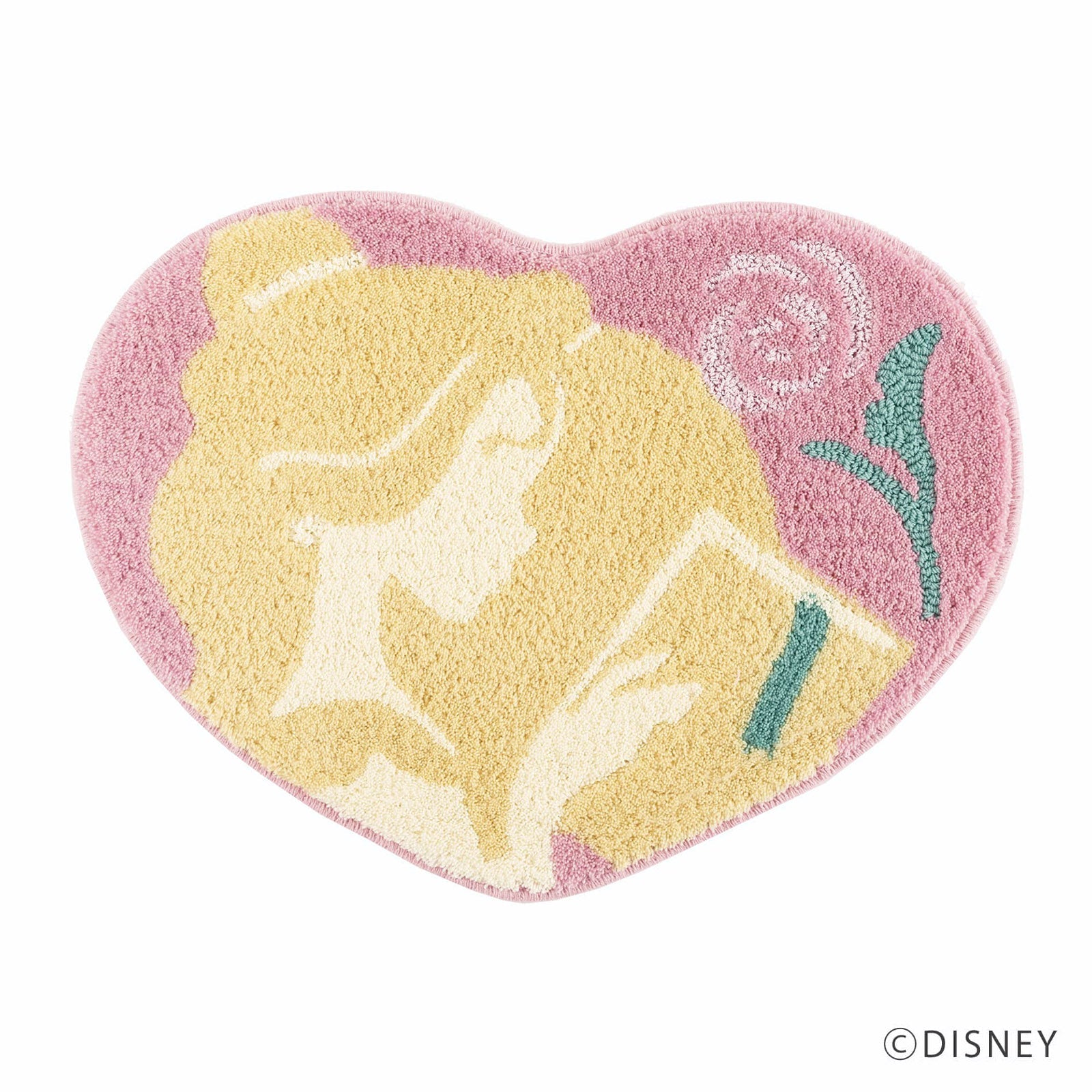 DMT-4101 (PRINCESS / Heart MAT-Bell プリンセス / ハートマット-ベル #12 イエロー)｜株式会社スミノエ インテリア プロダクツ（SUMINOE ...